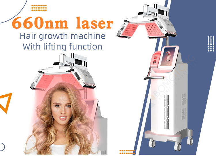 Laser hair growth machine led hair loss treatment 660nm diode low ...