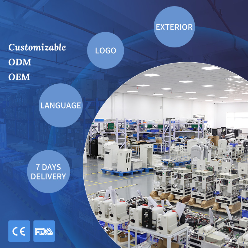 Nd Yag Laser Machine with Handle Blowing Cold Air - Buy nd yag laser ...