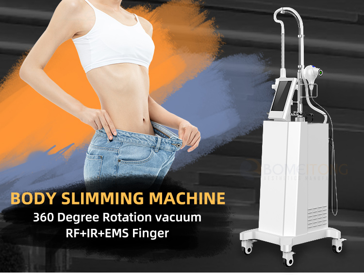 Vacuum therapy machine Fat rotating butt lift rf equipment EMS finger ...